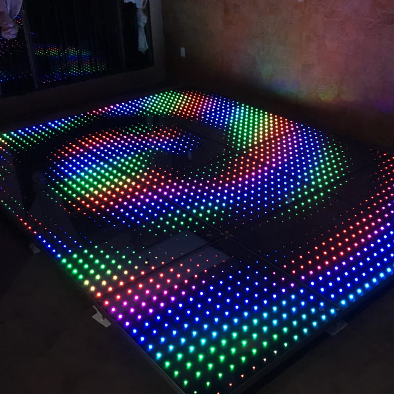 Pista de baile Led Pixel Negra | Tienda en línea