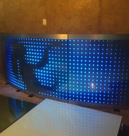 Pista de baile Led Pixel Negra| Tienda en línea