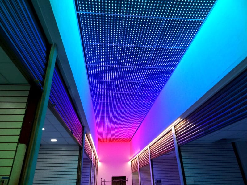 LGHT - Techo iluminado led pixel